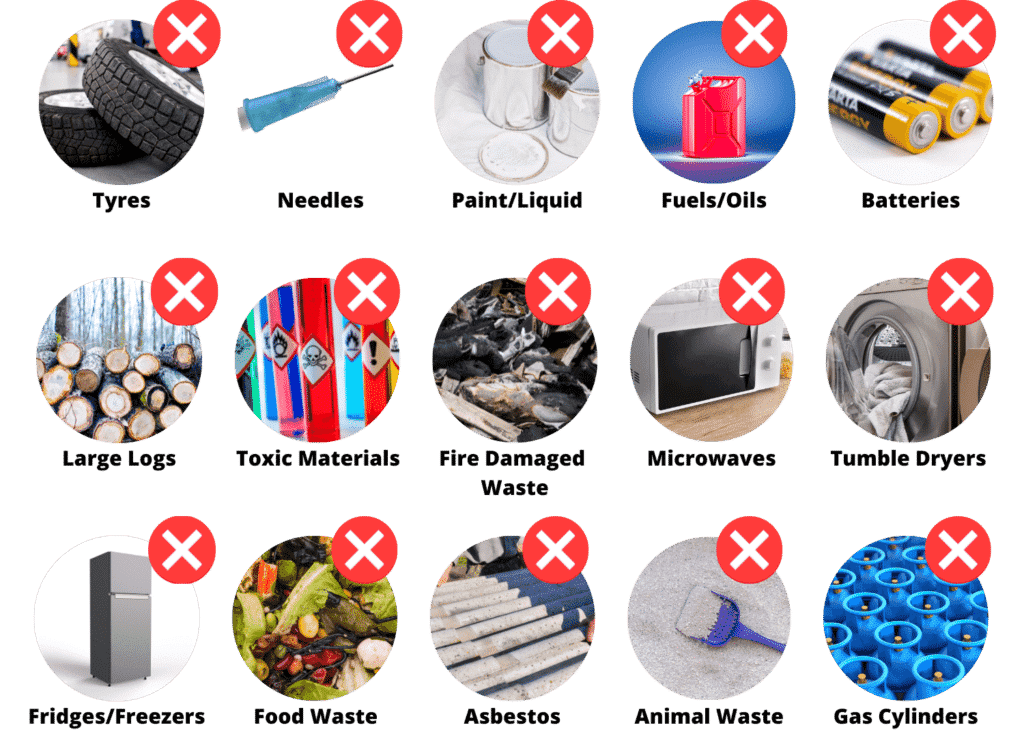 Skip Waste Types Explained- Stevenage Mini Skips